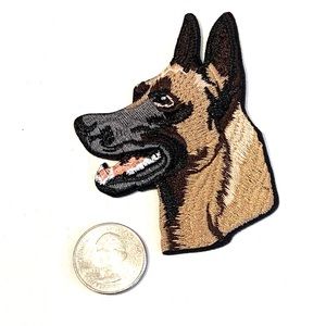 Accessories | Dog Patch Iron On German Shepherd Diy Animal Badge | Poshmark